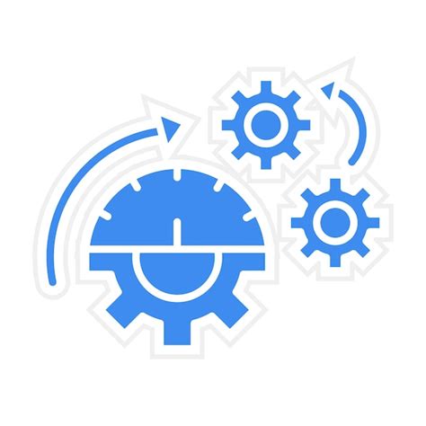 Engineering setting symbol vektorbild kann für engineering verwendet werden Premium Vektor