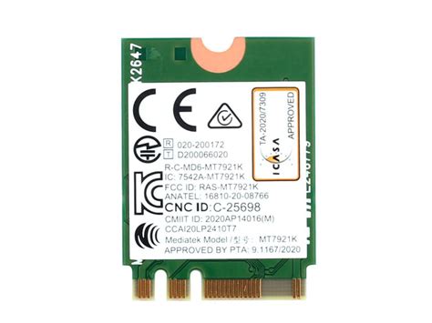 Wi Fi MediaTek MT K MT Wifi M Bluetooth Wireless WIFI Network Card NGFF M
