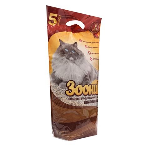 Наполнитель для кошек Зооник впитывающий 5л купить по цене 194 ₽ с доставкой в Москве и России