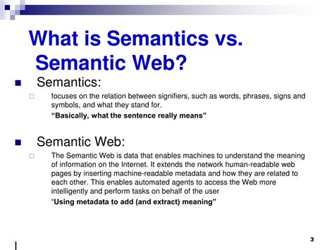 PPT Semantic Web PowerPoint Presentation Free Download ID