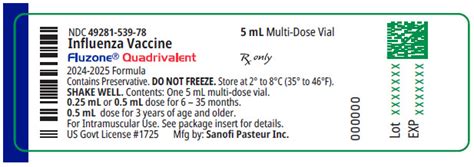 Fluzone Quadrivalent Package Insert Prescribing Info