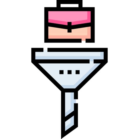 Filter Detailed Straight Lineal Color Icon