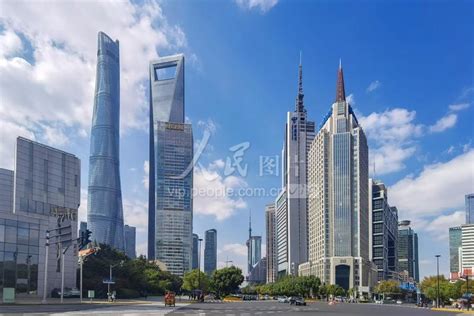 上海陆家嘴高楼林立风景独好 人民图片网
