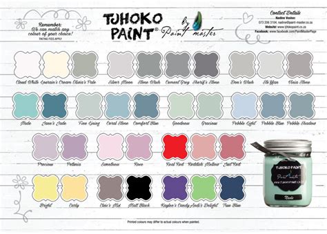 Colour Chart Artofit