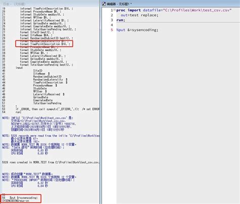 Solved Proc Import Behaves Different In Different Encoded Sessions Sas Support Communities