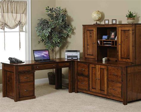 Modular Desks Solid Hardwood Green Acres Home Furnishings