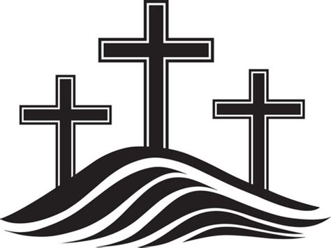 Three Cross Clip Art 5857266 Clipart Library