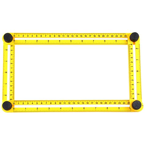 Jiguoor Professional Angle Template Tool Angle Measuring Tool Protractor Multi Angle Ruler