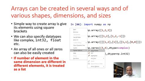 Introduction To Numpy YouTube