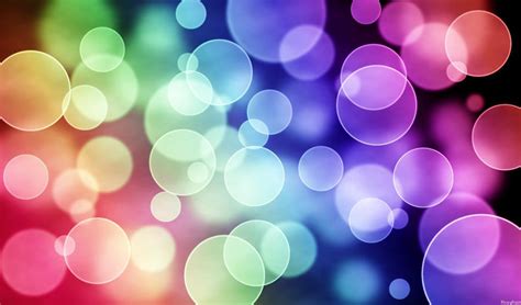 Rainbow Bokeh By Riceyrain On Deviantart