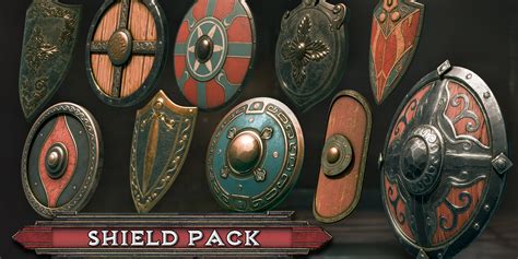 Stylized Shield Pack For Blender And Game Design 3d Weapon Assets Stylized Shield Pack For Blender And Game Design 3d Weapon Assets