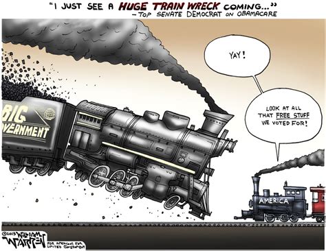 Cartoon Train Crash