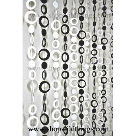 Circles Black Beaded Curtains Crystal Curtains Curtains