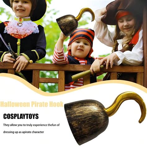 Captain Hook Costume Pirate Hooks Hand Plastic Hook Captain Hook Pirate
