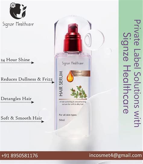 Hair Serum Third Party Manufacturing Packaging Size 50 Ml At Rs 115