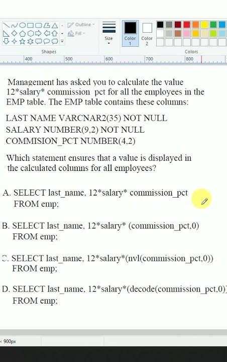 oracle sql mcq question with answer oracle interview questions sql interview question youtube