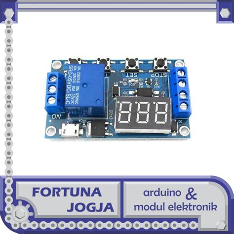 Digital Delay Timer Trigger On Off Relay Lazada Indonesia
