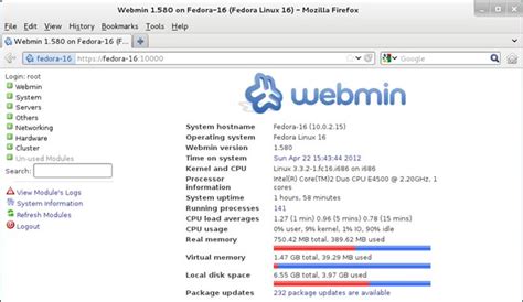 Installing And Configuring Linux Webmin Linux Web Based Administration Never Ending Security
