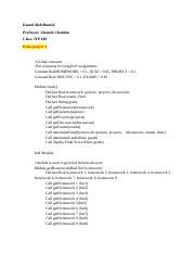 Daoud Abdelhamid ITP 100 Redo Project 2 Docx Daoud Abdelhamid