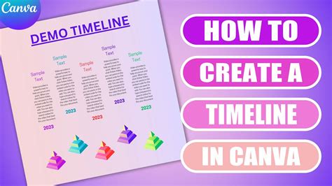 How To Make A Timeline In Canva Easy Tutorial Youtube