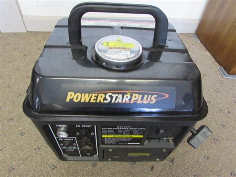 Lot Detail Power Star Plus Generator