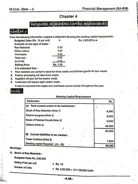 Fm Unit 4 Solutions Pdf