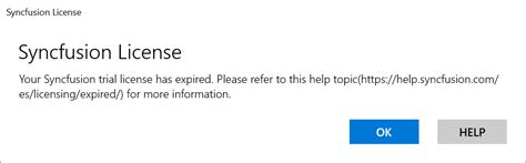 Overview Of Syncfusion Licensing Errors Syncfusion
