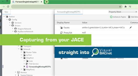Video Capture Bacnet Traffic Right From Your Jace