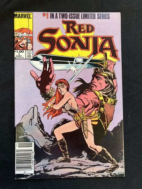 Red Sonja 190 Red Sonja Crossover With Conan The Barbarian 1985