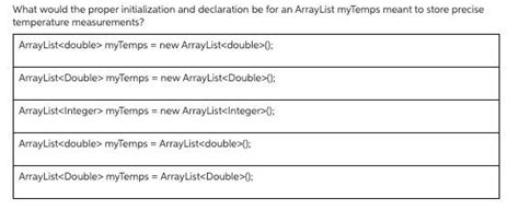Solved Consider The Following Code Segment Arraylist List