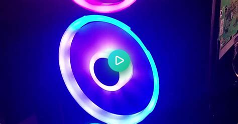 not sure why my top and back fans won t display rgb now album on imgur
