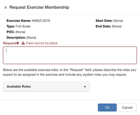 Request Exercise Membership Hseep Exercise Builder Written Guides Help Preparedness Toolkit
