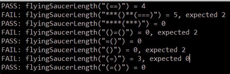 Solved Define A Flying Saucer As The Following String Chegg