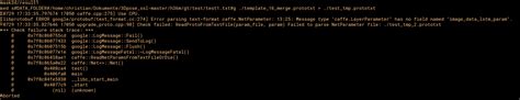 message type caffe layerparameter has no field named image data lstm