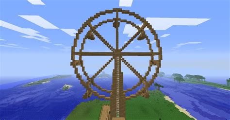 How To Make A Spinning Ferris Wheel In Minecraft At Phoebe Bateman Blog