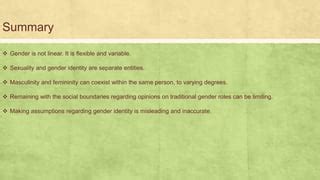 Gender Representation In Sexing The Cherry PPT