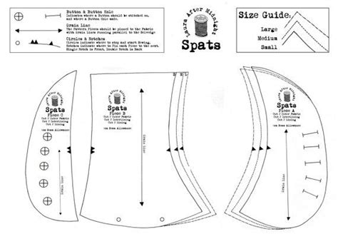 Steampunk Spats Steampunk Patterns Pdf Sewing Patterns