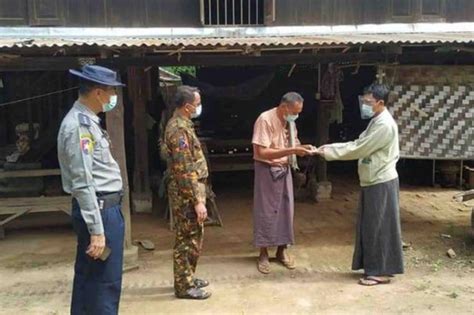 ငါန်းဇွန်မြို့နယ်တွင် အသက် ၈၅ နှစ်နှင့်အထက် ဘိုးဘွားများအား လူမှုရေးပင်စင် ထောက်ပံ့ငွေများ လက်ဝယ