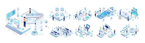Premium Vector Technology Isometric Illustration