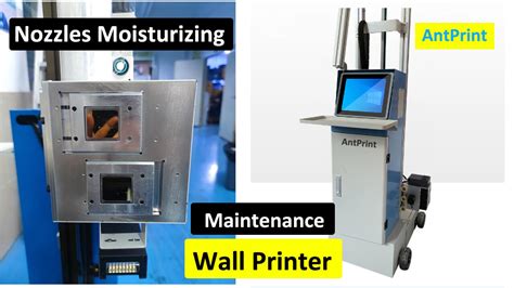 Maintenance】how To Use The Moisturizer Preserve The Wall Printer Head
