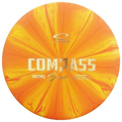 Latitude 64 Retro Burst Compass Midrange Golf Disc