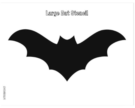 Printable Bat Pattern Halloween Printables