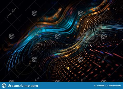 Generative Ai Abstract Geometry Pattern Background Stock Illustration Illustration Of Graphic