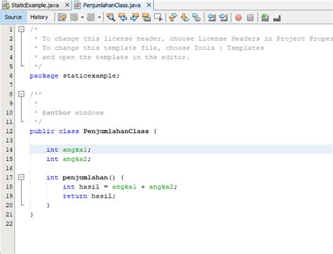 Mengenal Class Method Static Dan Non Static Serta Contohnya Di Java
