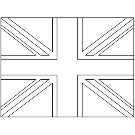 Disegno Di Bandiera Del Regno Unito Da Colorare Bandiera Colori