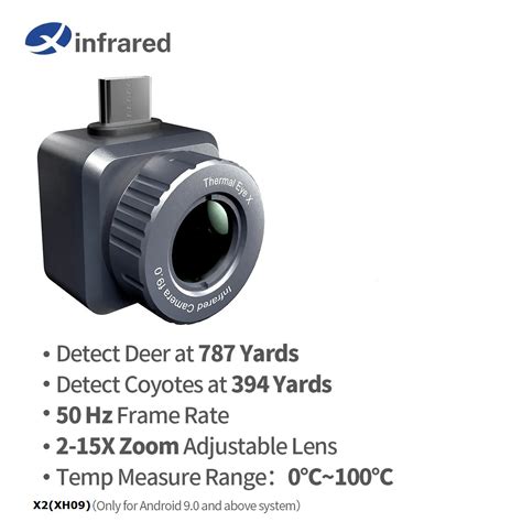 Infiray Xinfrared X2 Xh09 Wärmebildkamera Jagd Kamera Handy Infrarot