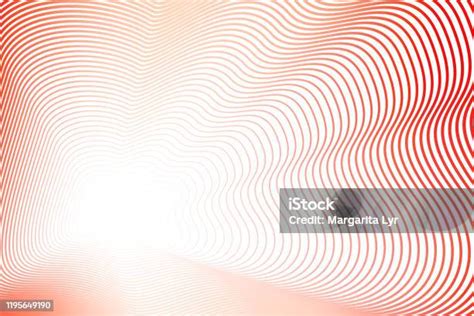 붉은 색조의 구불 구불 한 라인 벡터 컬러 물결 모양 프레임입니다 복사 공간이 있는 추상스트라이프 배경입니다 플래시 효과프랙탈