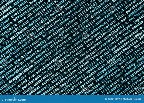 Computer Program Preview Programming Code Typing Stock Image Image Of Information Abstract