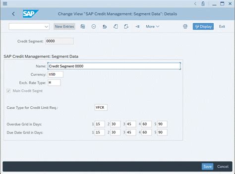 Credit Management S4hana