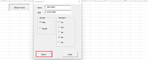 Data Entry With Option Button By Userform